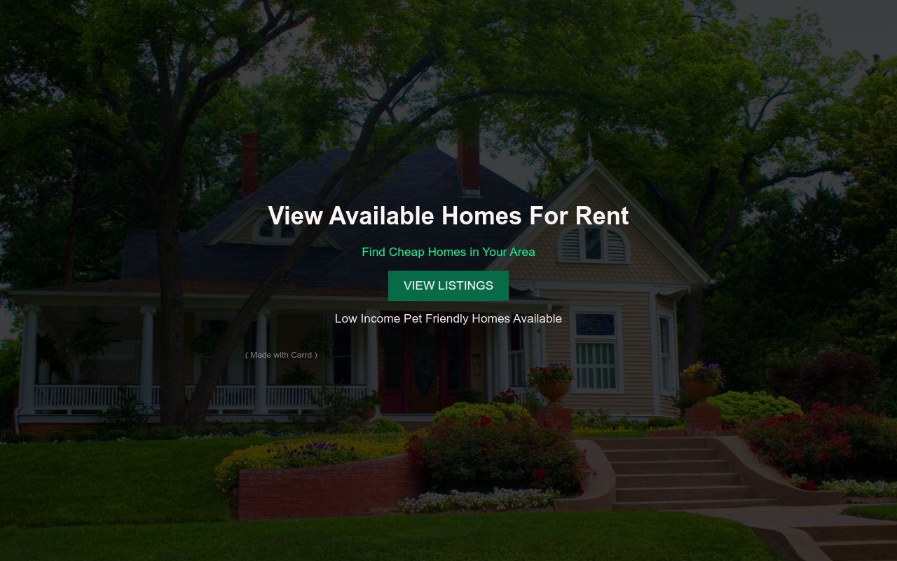 homes for rent